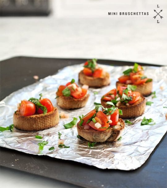 Mini Bruschettas Recipe - Love and Lemons
